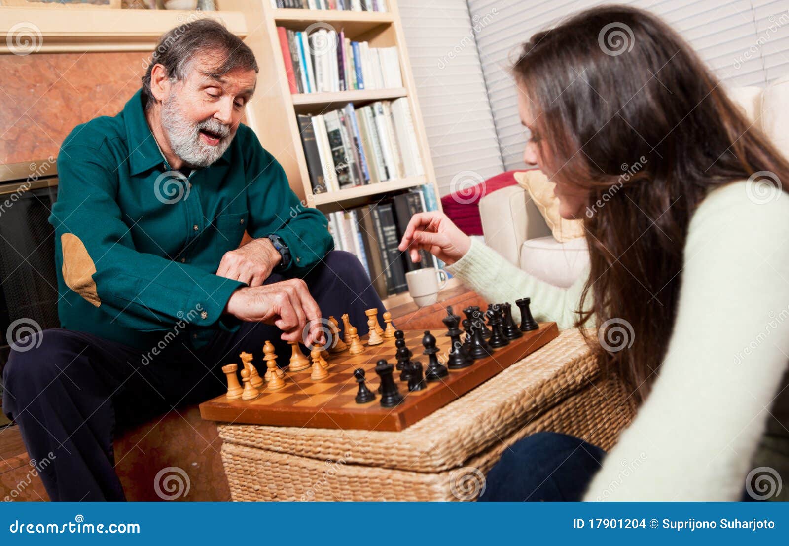 Senior playing chess stock photo. Image of aged, adult - 17901204