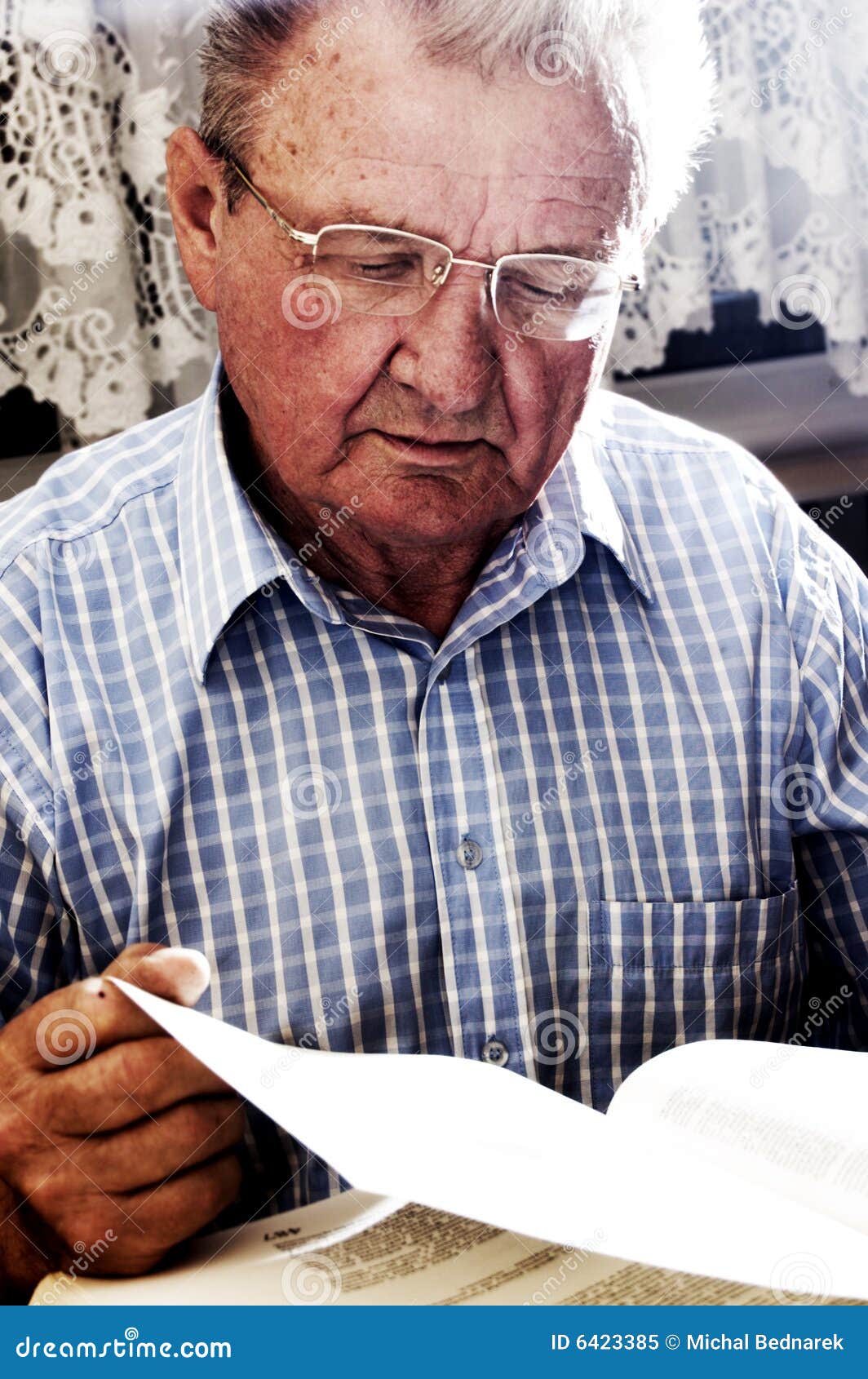 Senior reading book stock image. Image of people, mature - 6423385