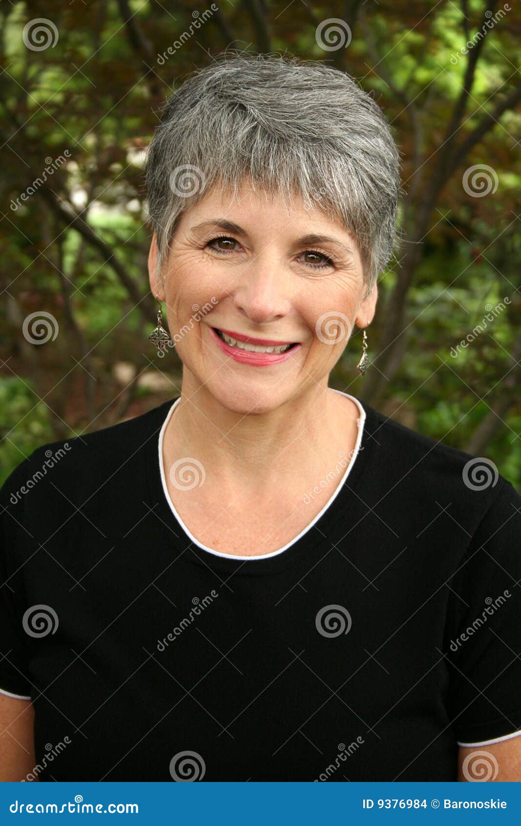 Senior Retired Woman stock photo. Image of older, retired - 9376984