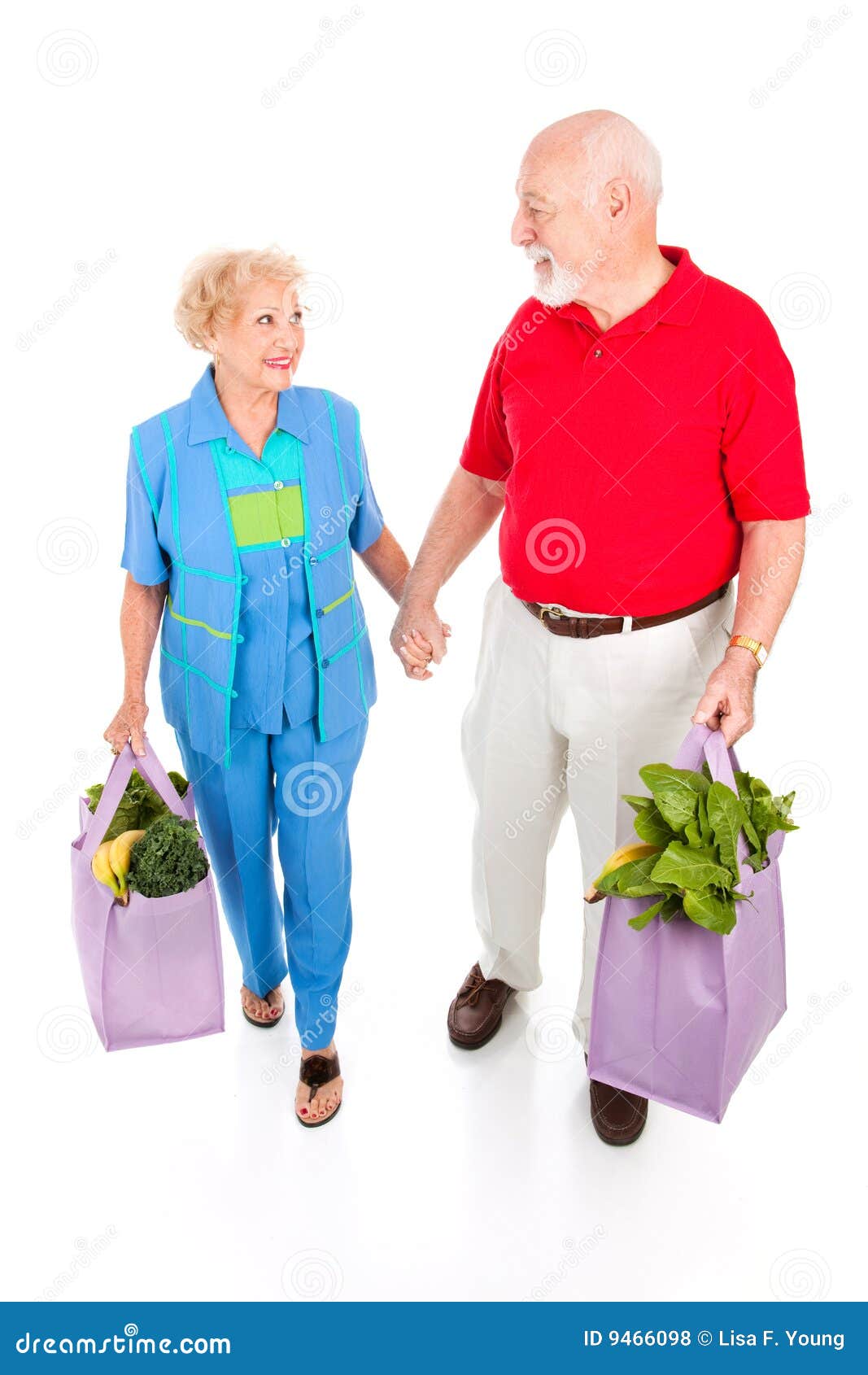 Senior Shoppers - Green Lifestyle Stock Photo - Image of grocery ...
