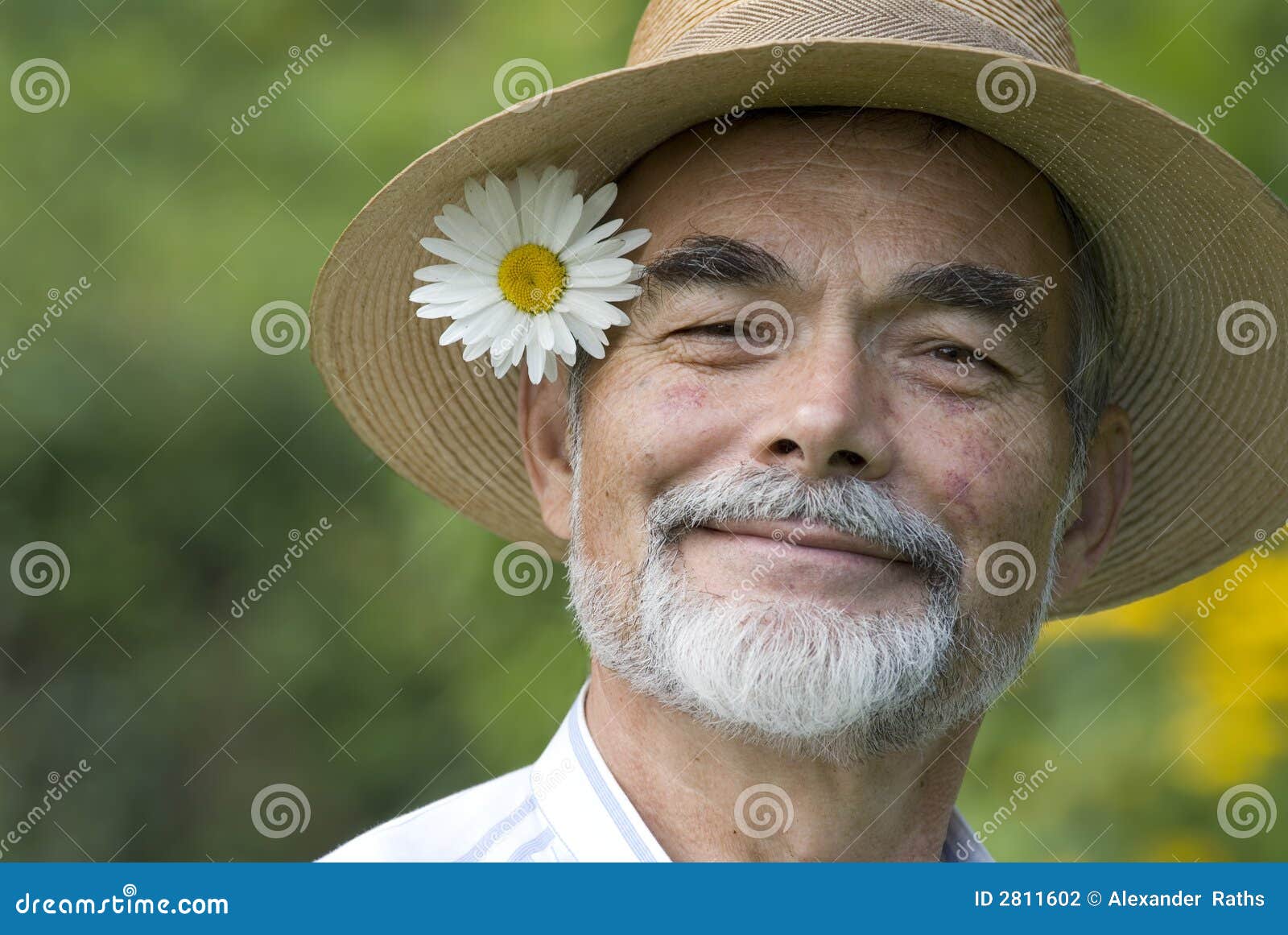 Senior smiling stock photo. Image of granddad, experience - 2811602
