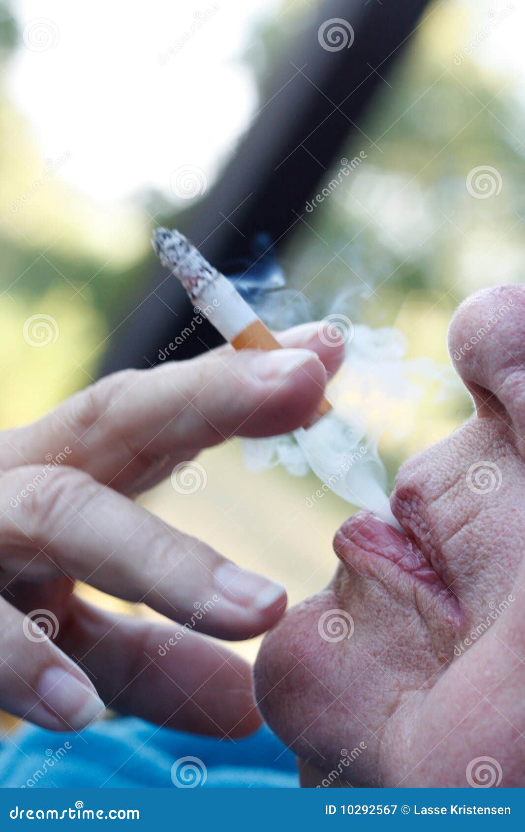 Senior smoking stock image. Image of care, closeup, older - 10292567