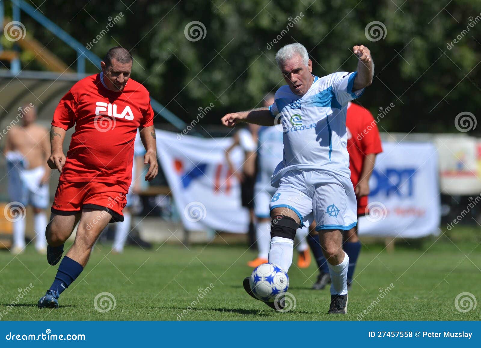 Senior soccer game editorial stock photo. Image of male - 27457558