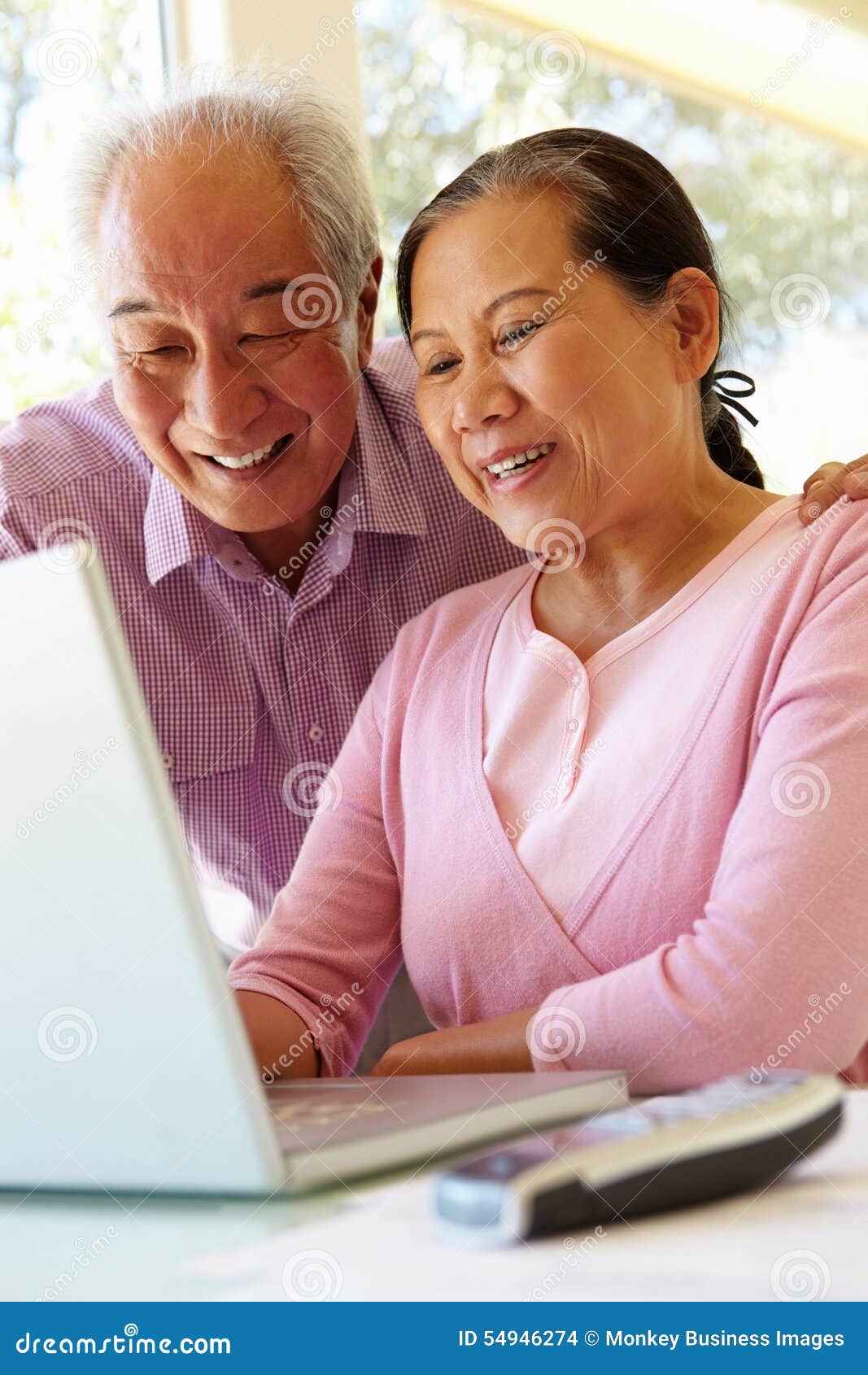 Older Couple Typing Phone Stock Photos - Free & Royalty-Free Stock ...