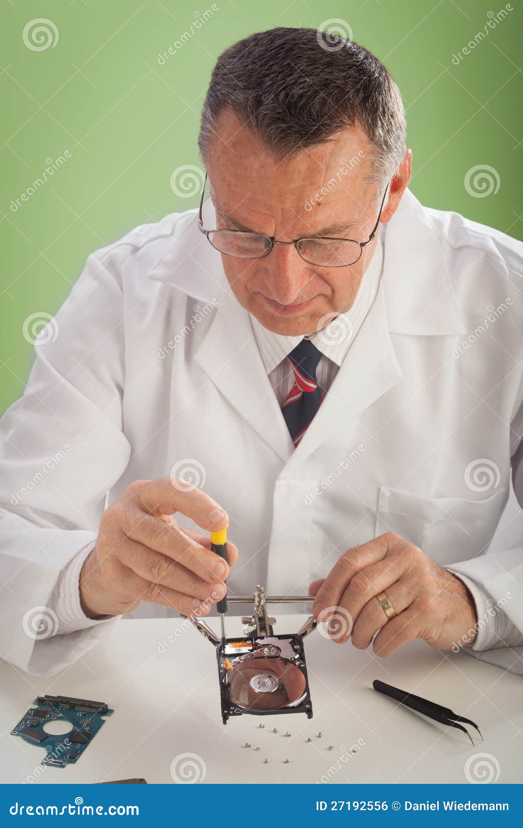 Senior Technician stock photo. Image of male, hard, repair - 27192556