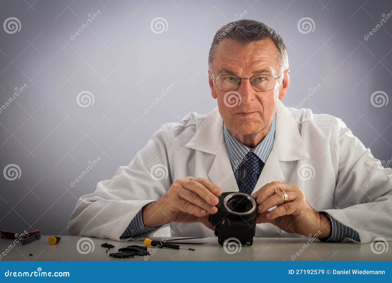 Senior Technician stock image. Image of senior, caucasian - 27192579