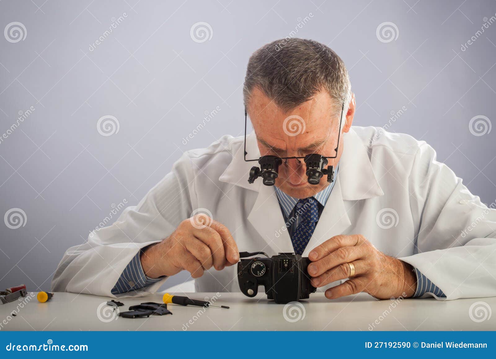 Senior Technician stock photo. Image of working, caucasian - 27192590