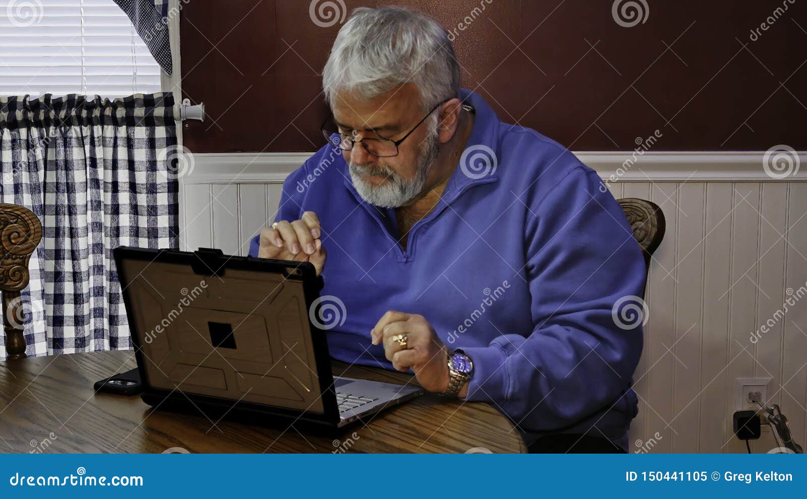 Senior Upset and Mad at Using a Computer and Technology Stock Image ... Senior Upset and Mad at Using a Computer and Technology Stock Image ...