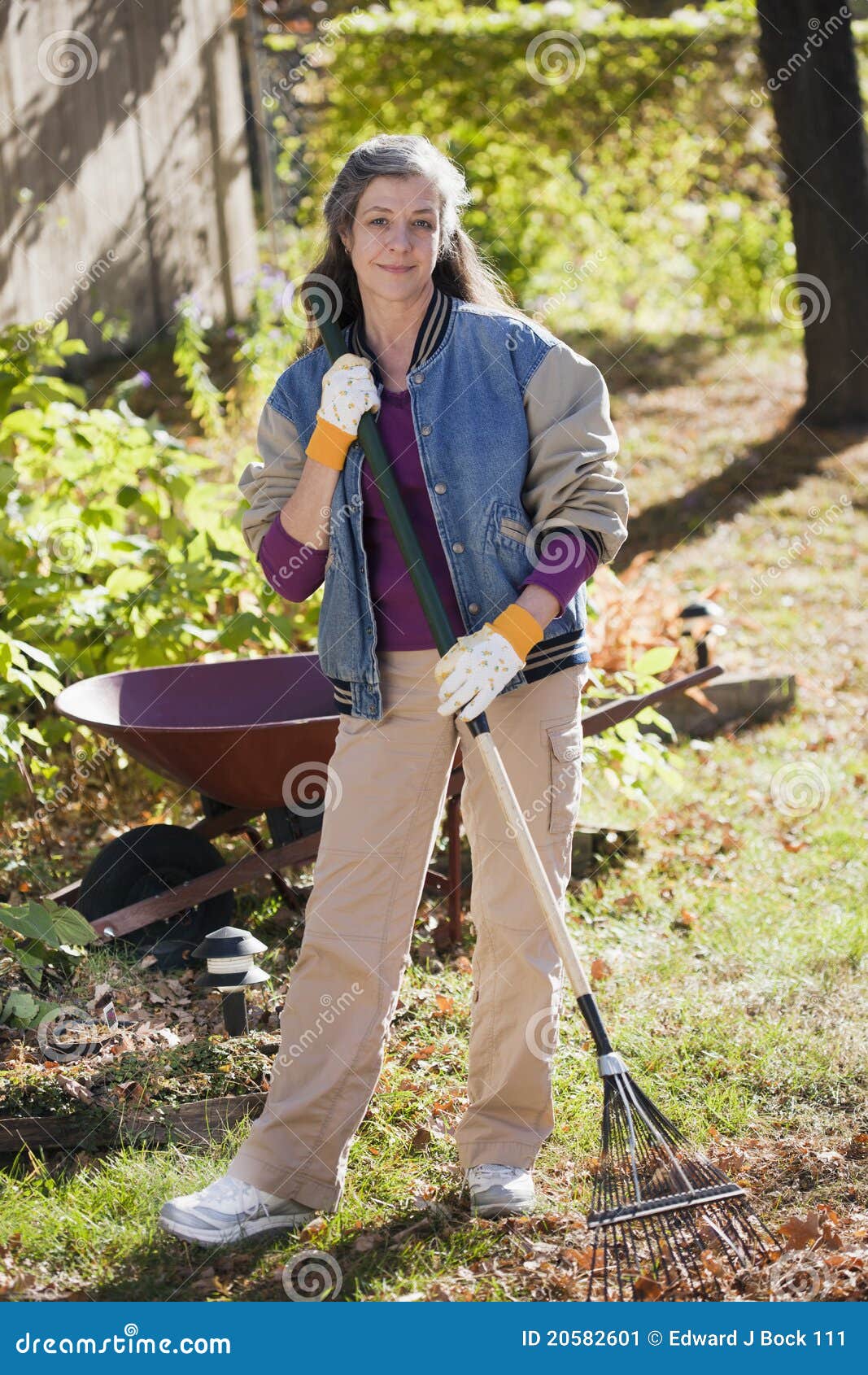 Doing Yard Work