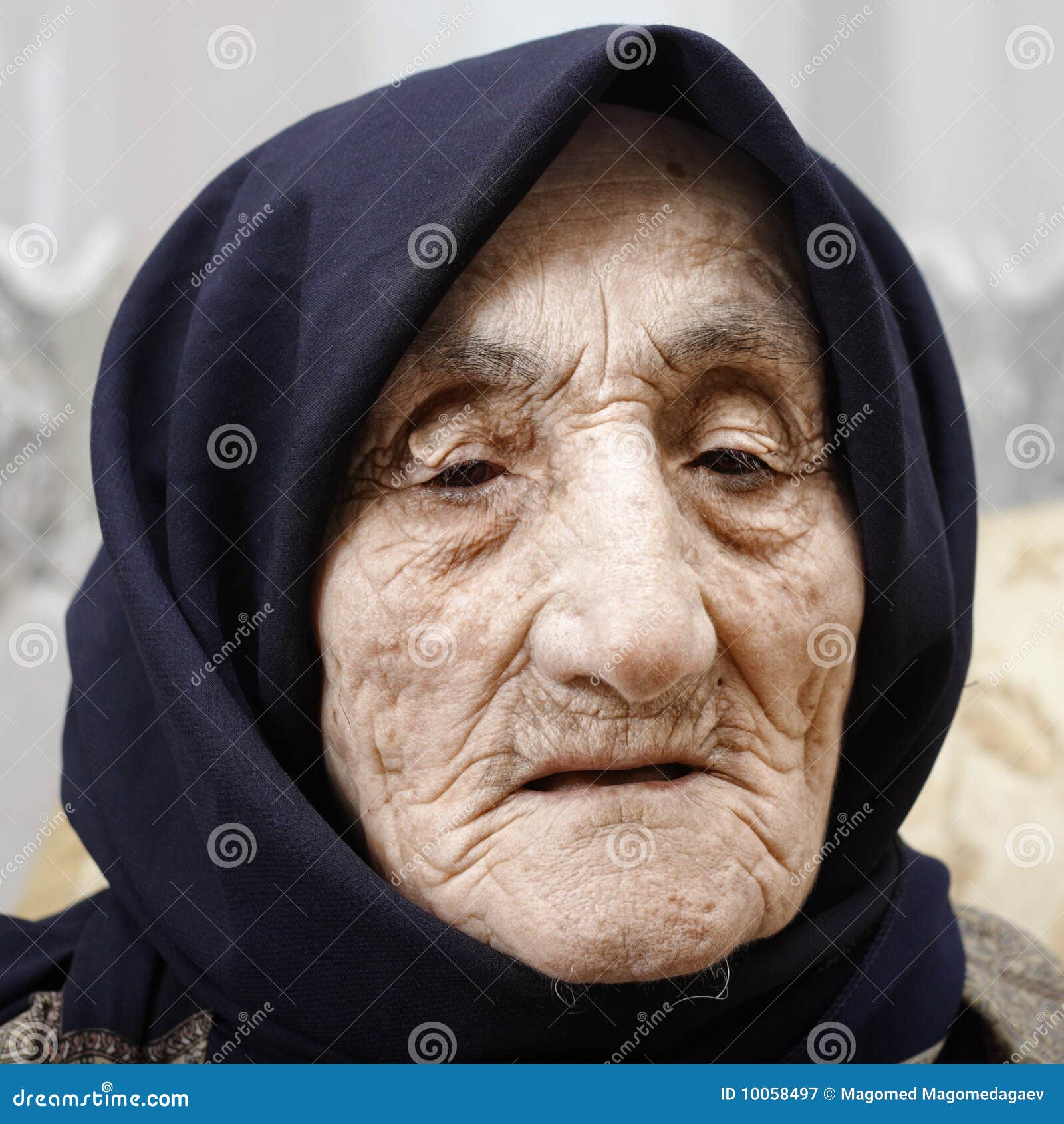Senior woman face stock image. Image of wise, wrinkles - 10058497