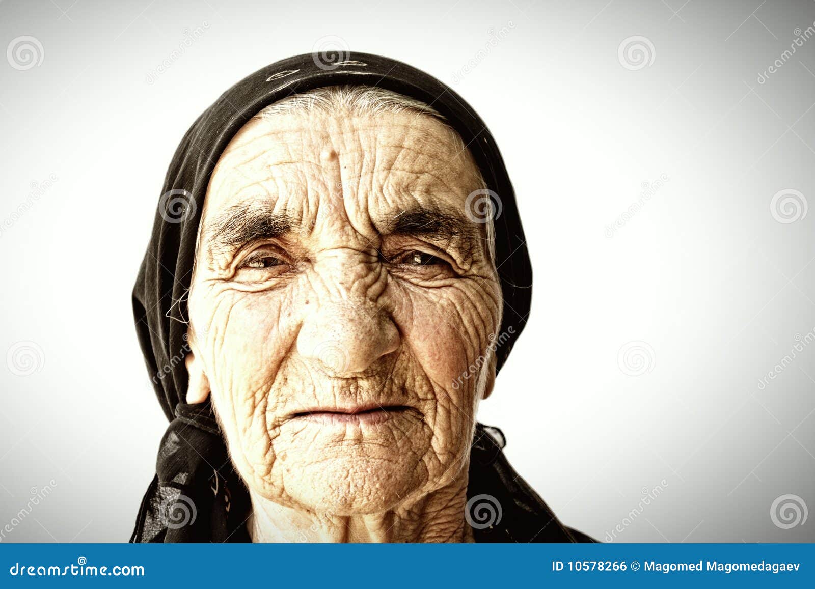 Senior woman face stock photo. Image of portrait, closeup - 10578266
