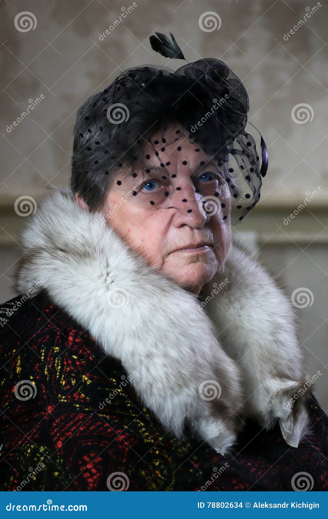 Senior woman hat retro stock photo. Image of elderly - 78802634