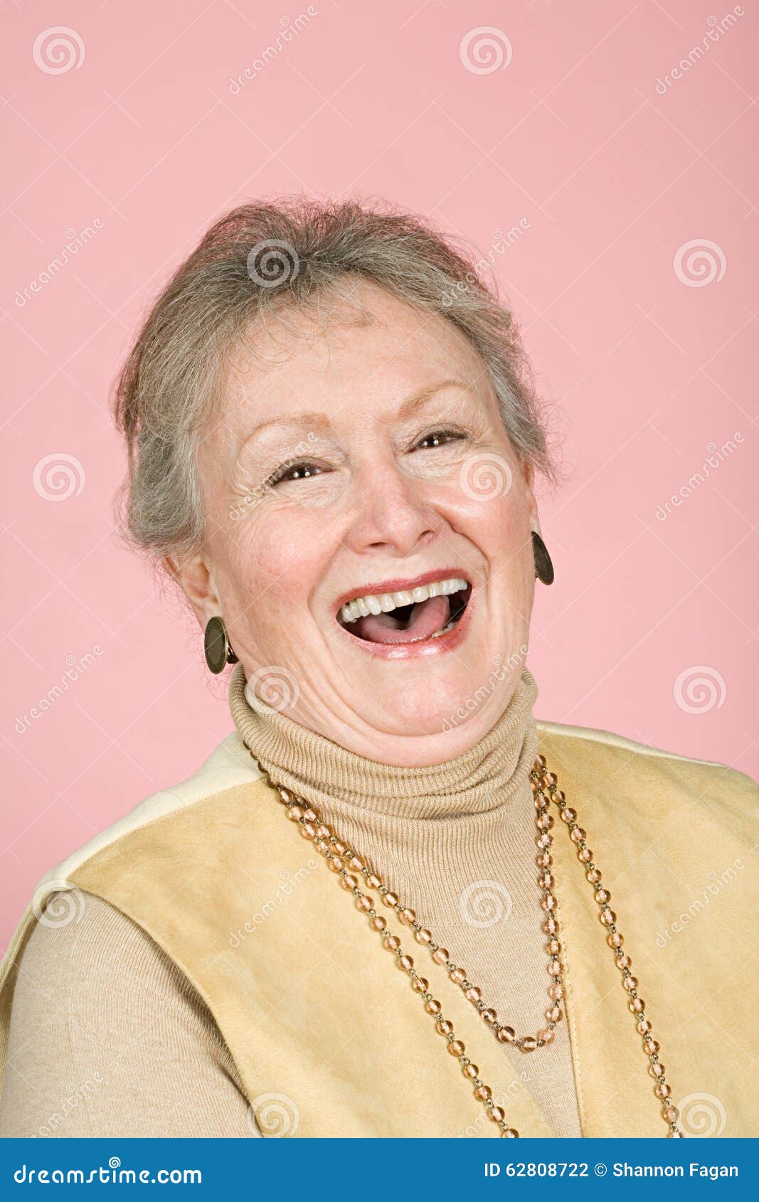 Senior woman laughing stock photo. Image of elation, happiness - 62808722