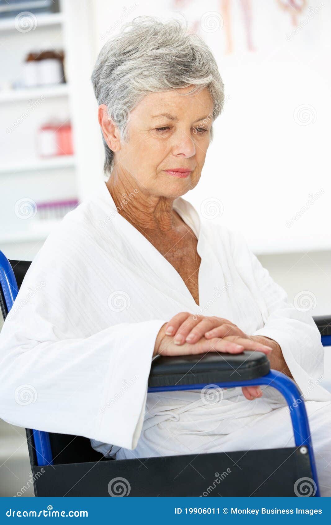 Senior woman patient stock image. Image of emotion, hoping - 19906011