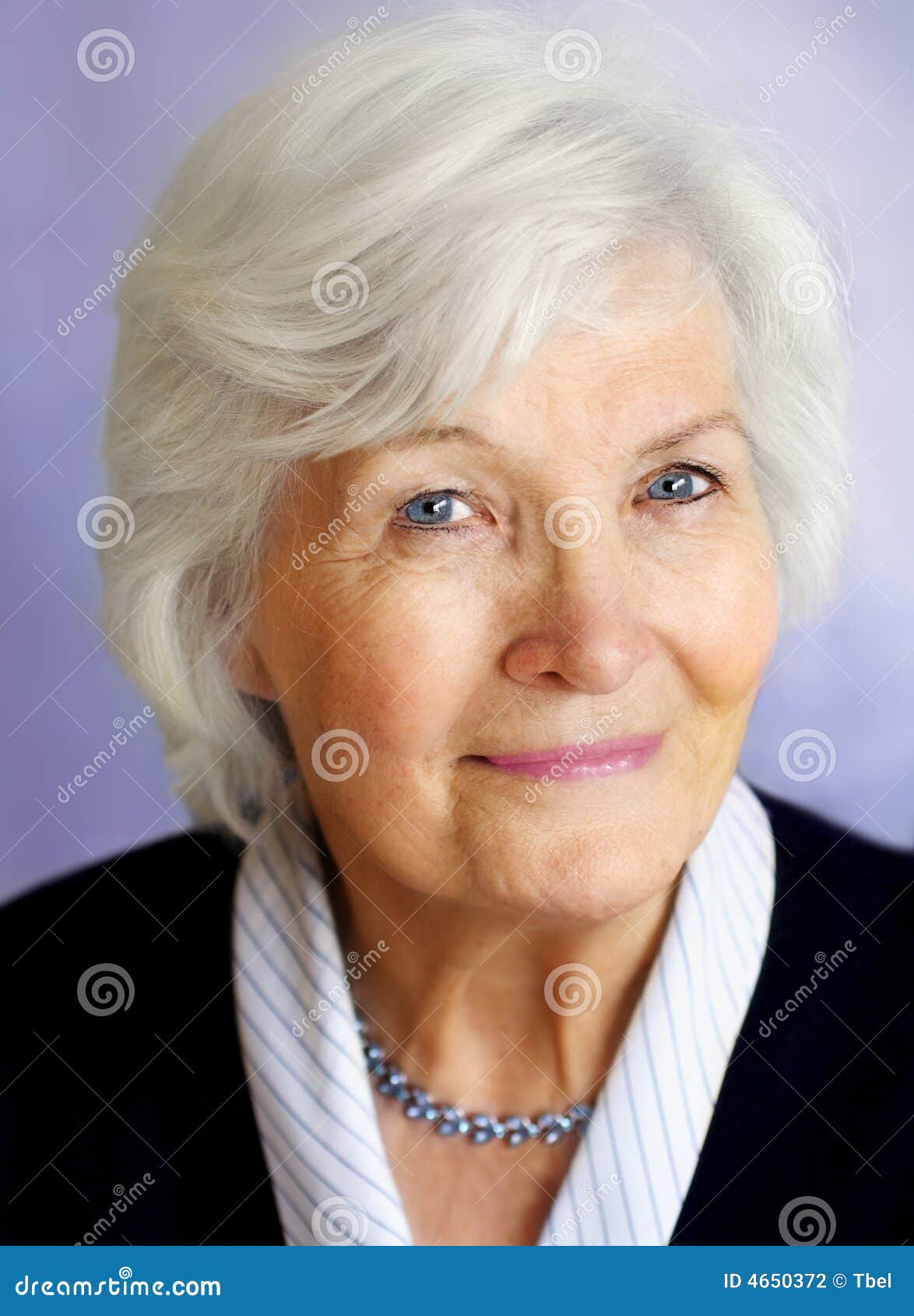 Senior woman portrait stock photo. Image of elegant, friendly - 4650372