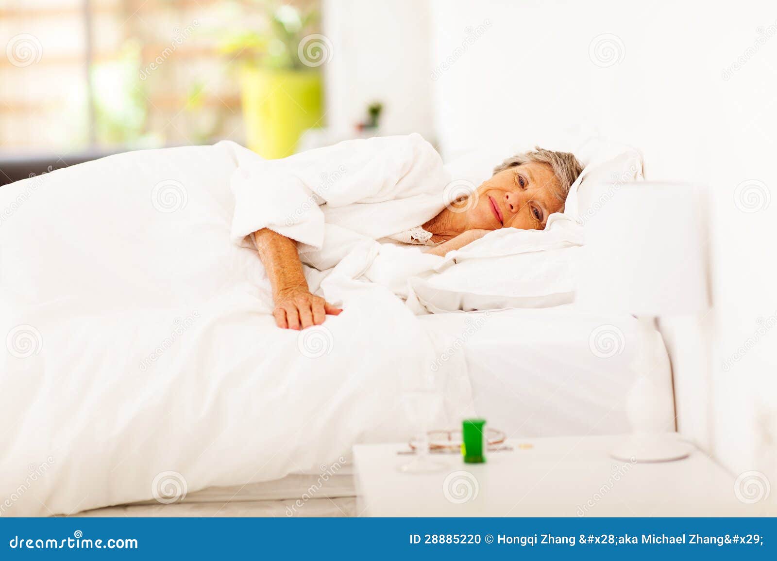 Senior woman resting stock photo. Image of female, pensioner - 28885220