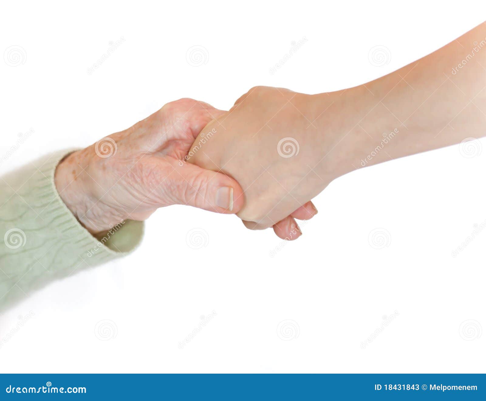 Senior Woman S Hand and Helping Hand Stock Image - Image of adult ...