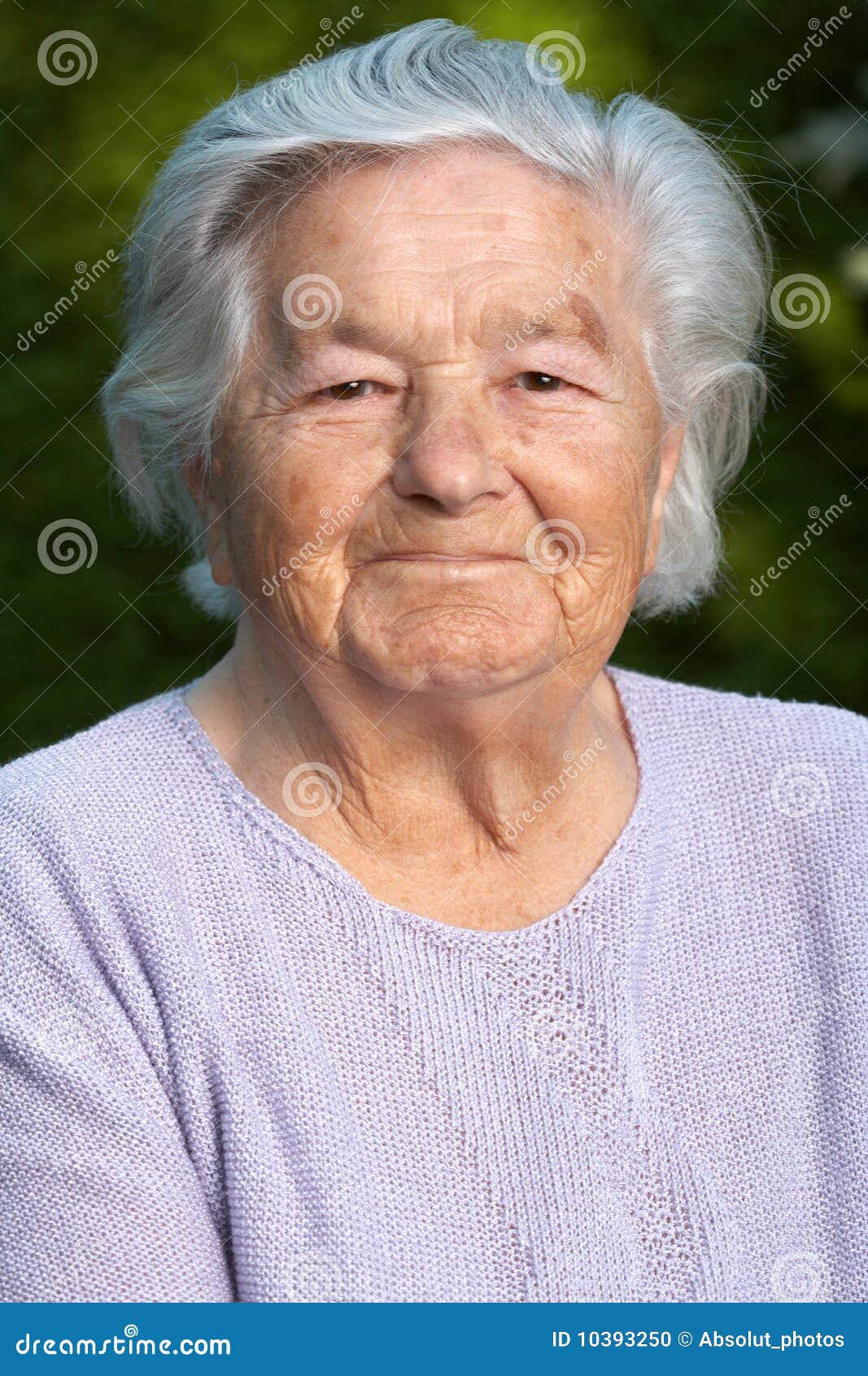 Senior woman smiling stock photo. Image of female, aged - 10393250