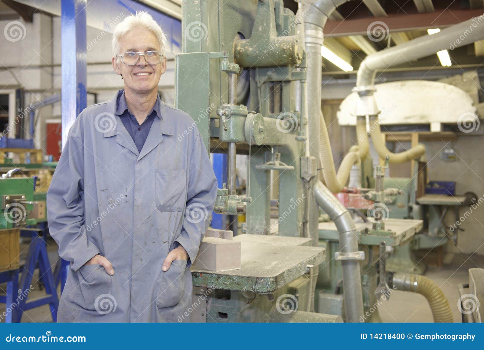 Senior worker stock photo. Image of senior, operator - 14218400