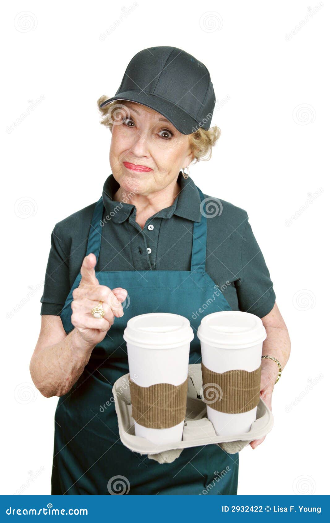 Senior Worker - Confrontation Stock Photo - Image of smock, senior: 2932422