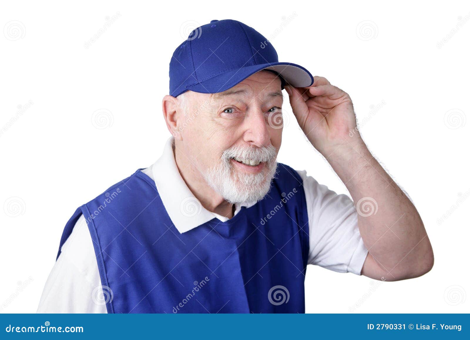 Senior Worker - Welcome stock image. Image of senior, isolated - 2790331