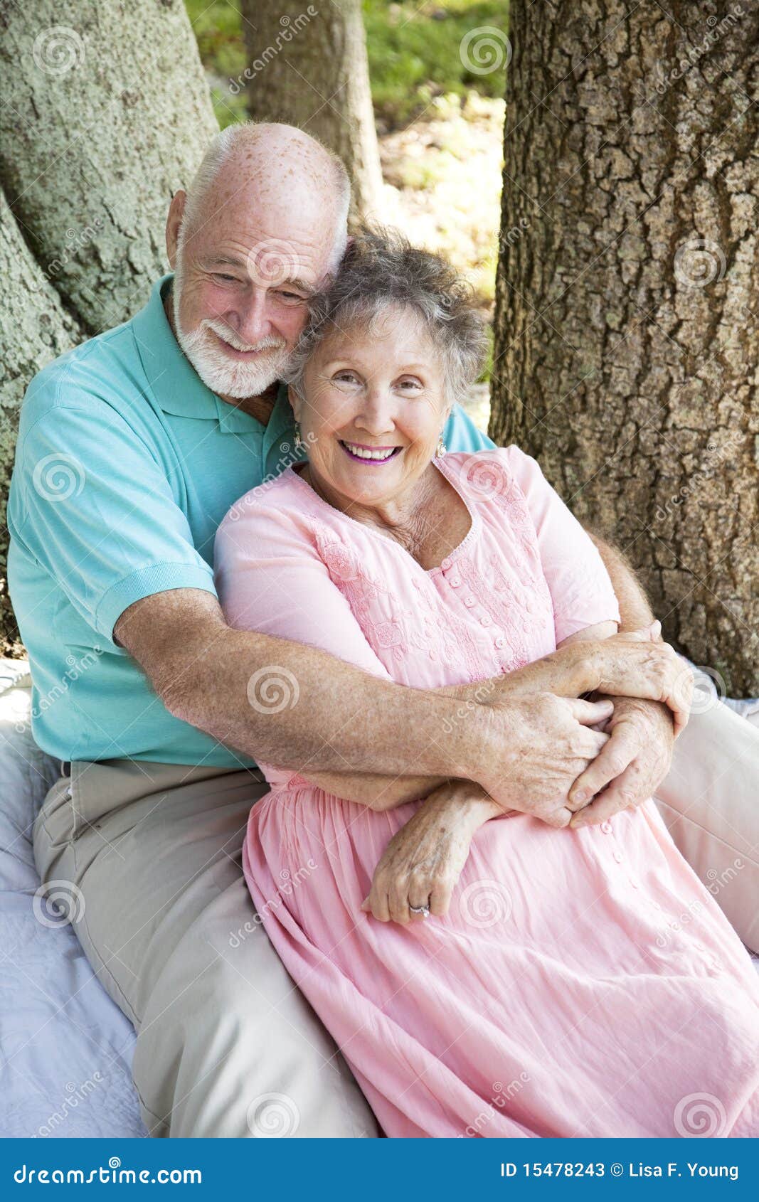Seniors Deeply In Love Stock Image Image Of Portrait 15478243