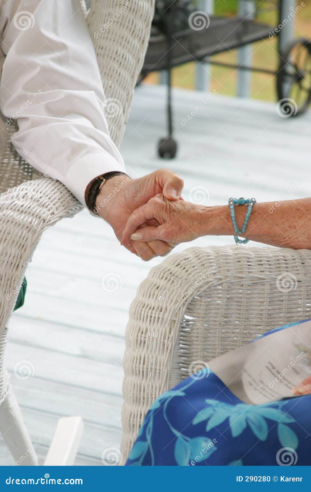 Seniors holding hands stock photo. Image of husband, male - 290280