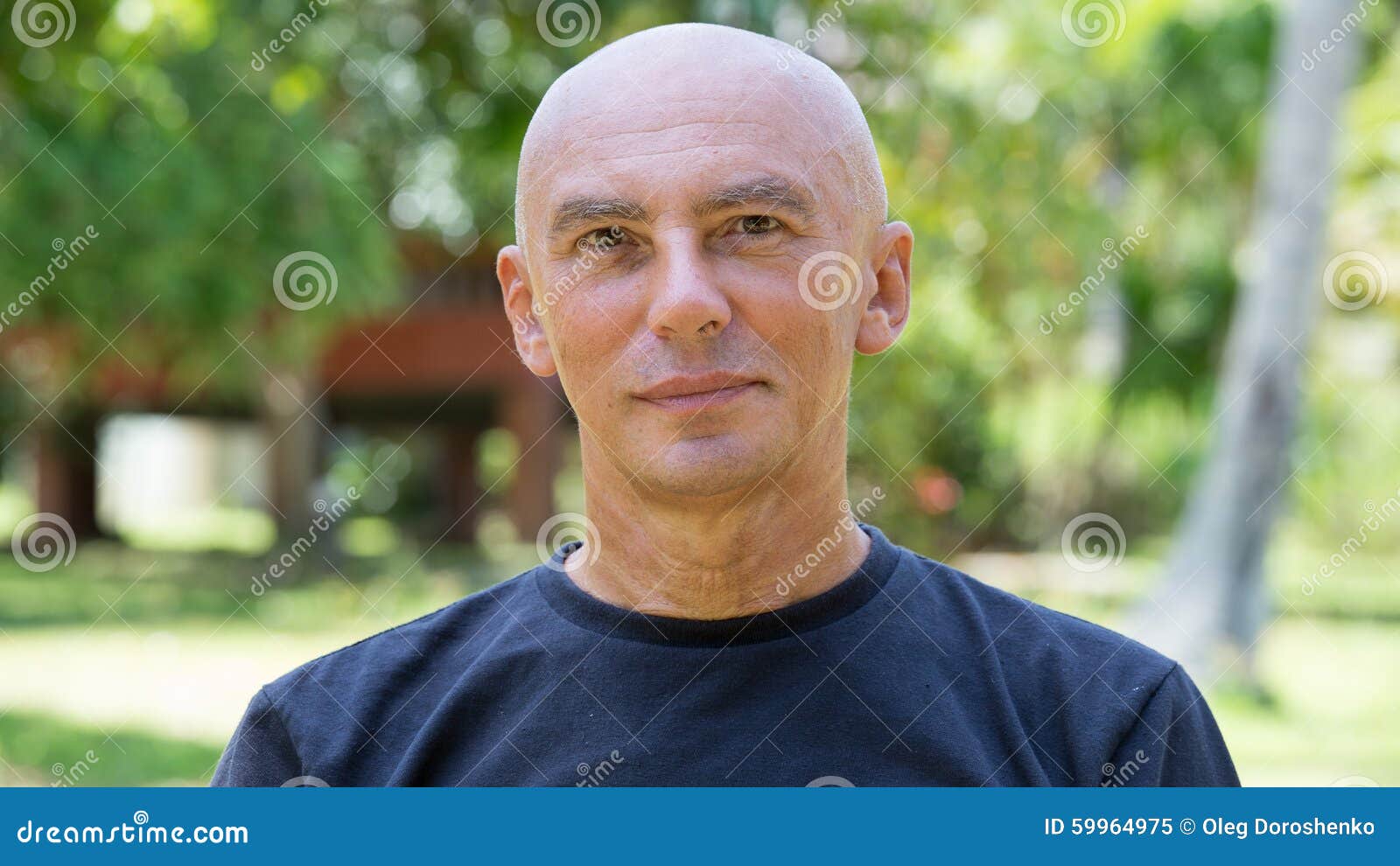 Seniors Portrait Contemplative Old Caucasian Man Staring At Camera