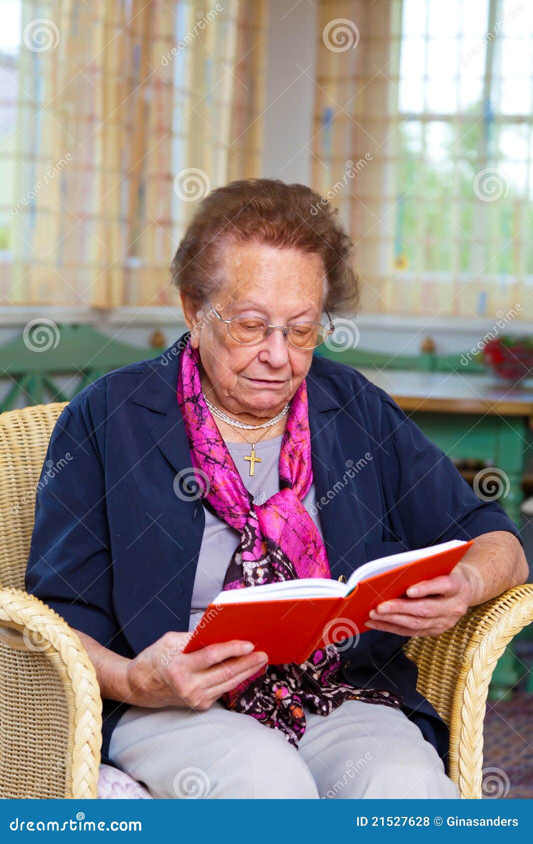 Seniors sitting in a chair stock photo. Image of people - 21527628