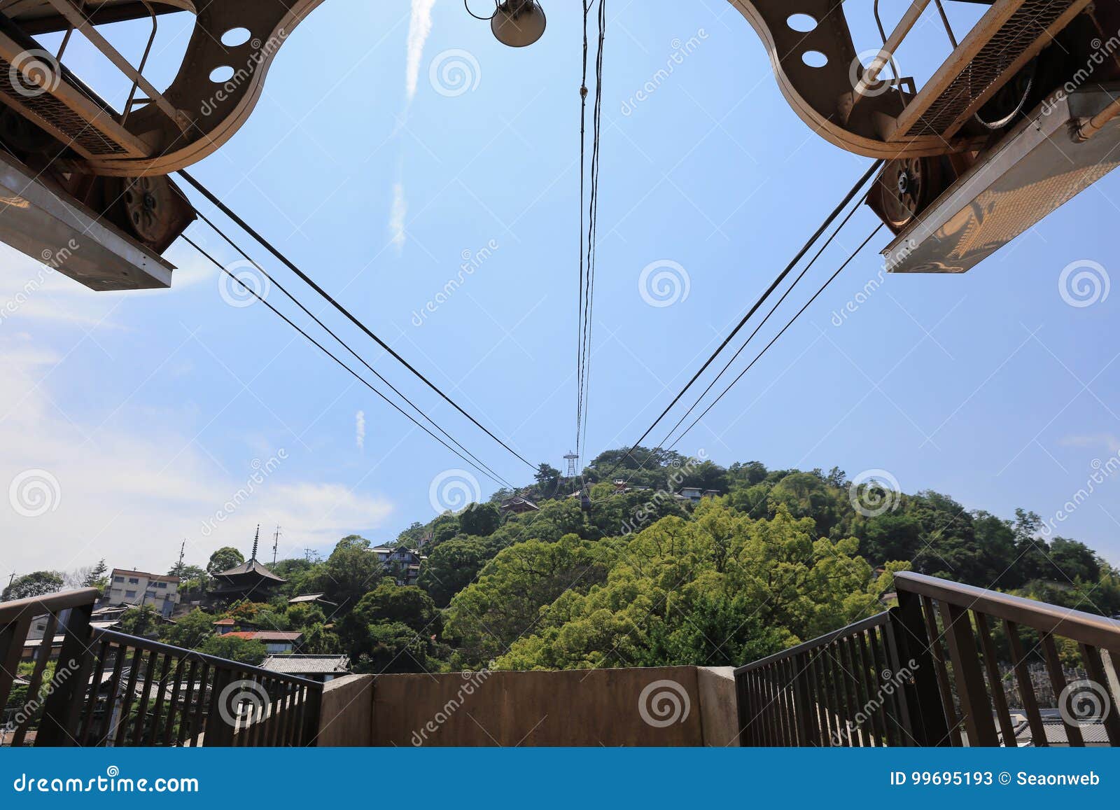 The Senkoji Ropeway at Japan Editorial Stock Photo - Image of summer ...