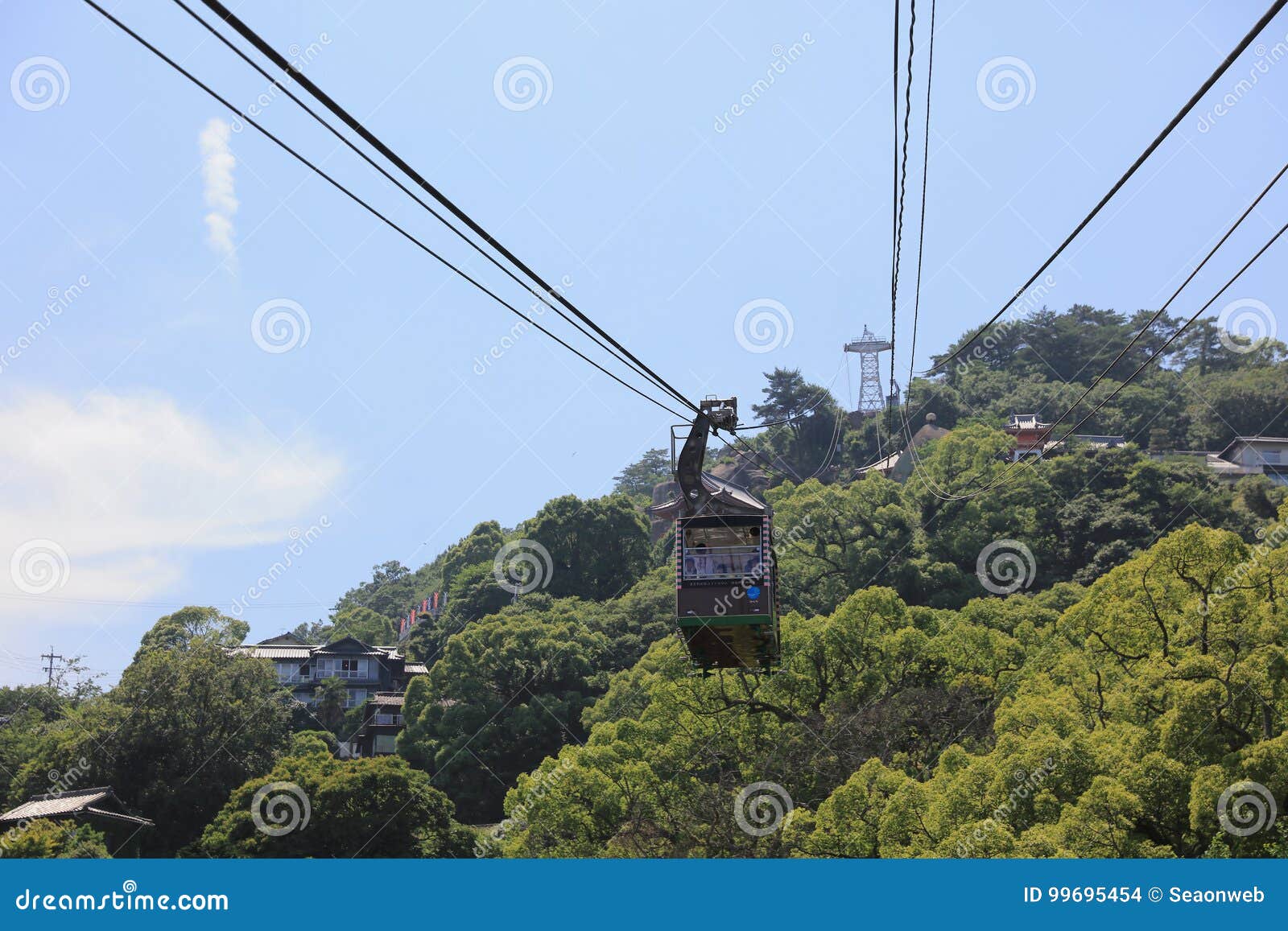 The Senkoji Ropeway at Japan Editorial Stock Image - Image of onomichi ...