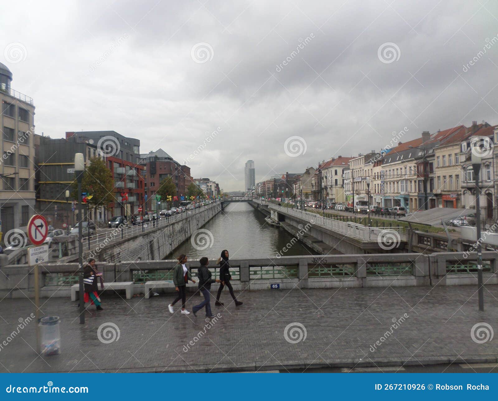 The Senne is a Small River that Flows through Brussels. Editorial Photo ...