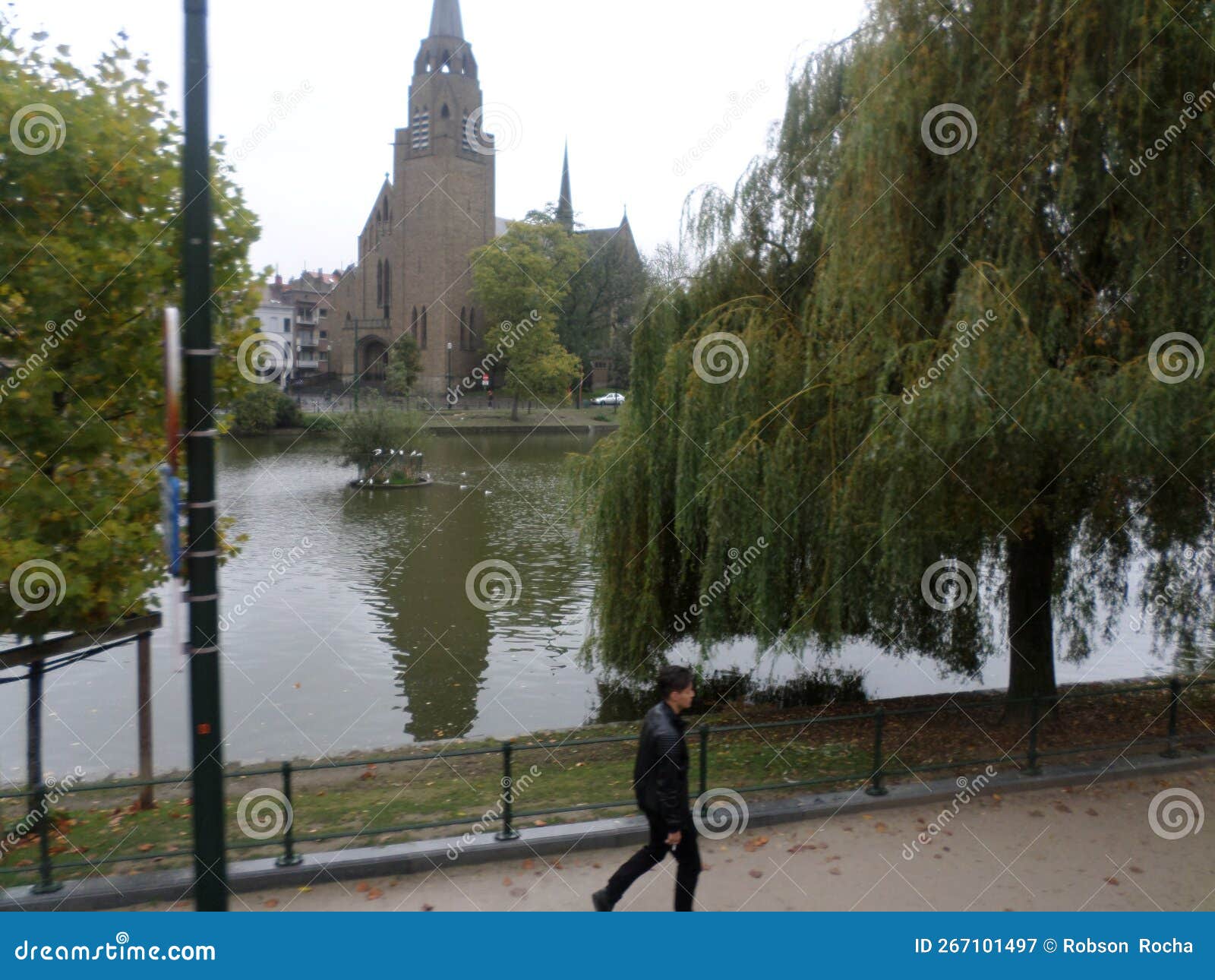 The Senne is a Small River that Flows through Brussels. Editorial ...