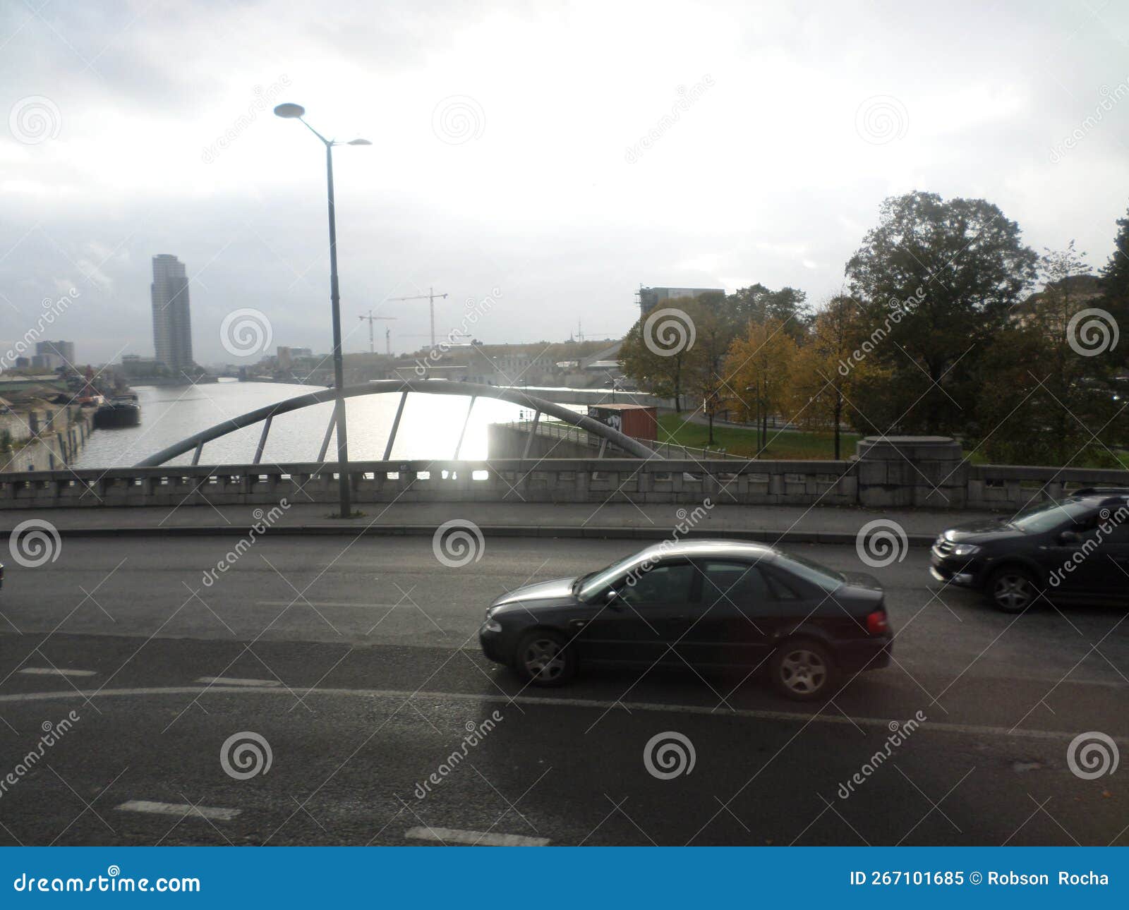 The Senne is a Small River that Flows through Brussels. Editorial Image ...