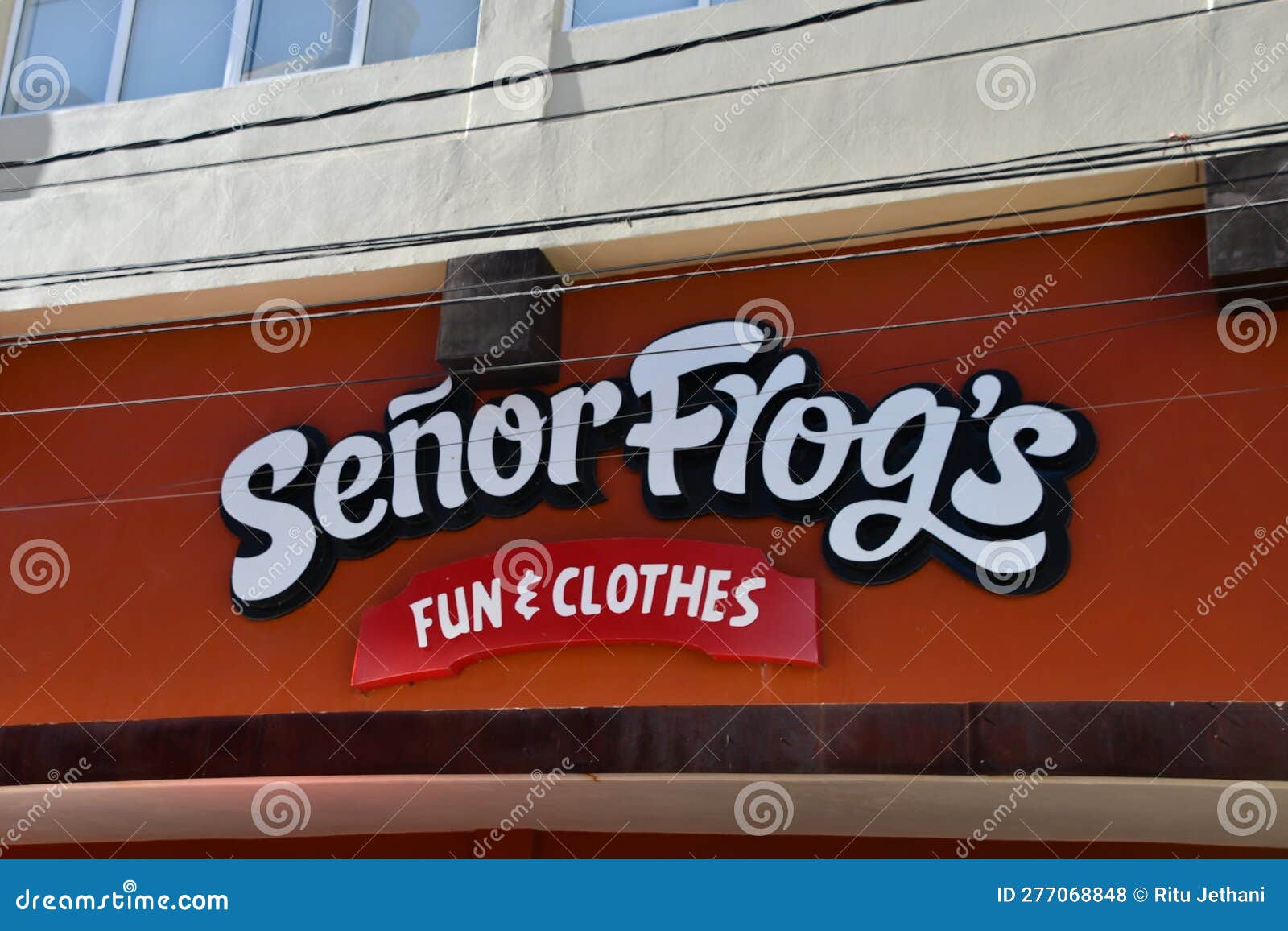 Senor Frogs Restaurant (Fun and Clothes) in Mazatlan, Mexico Editorial ...