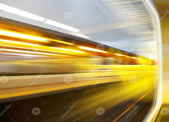 Sensation of speed stock image. Image of fast, public - 13064523