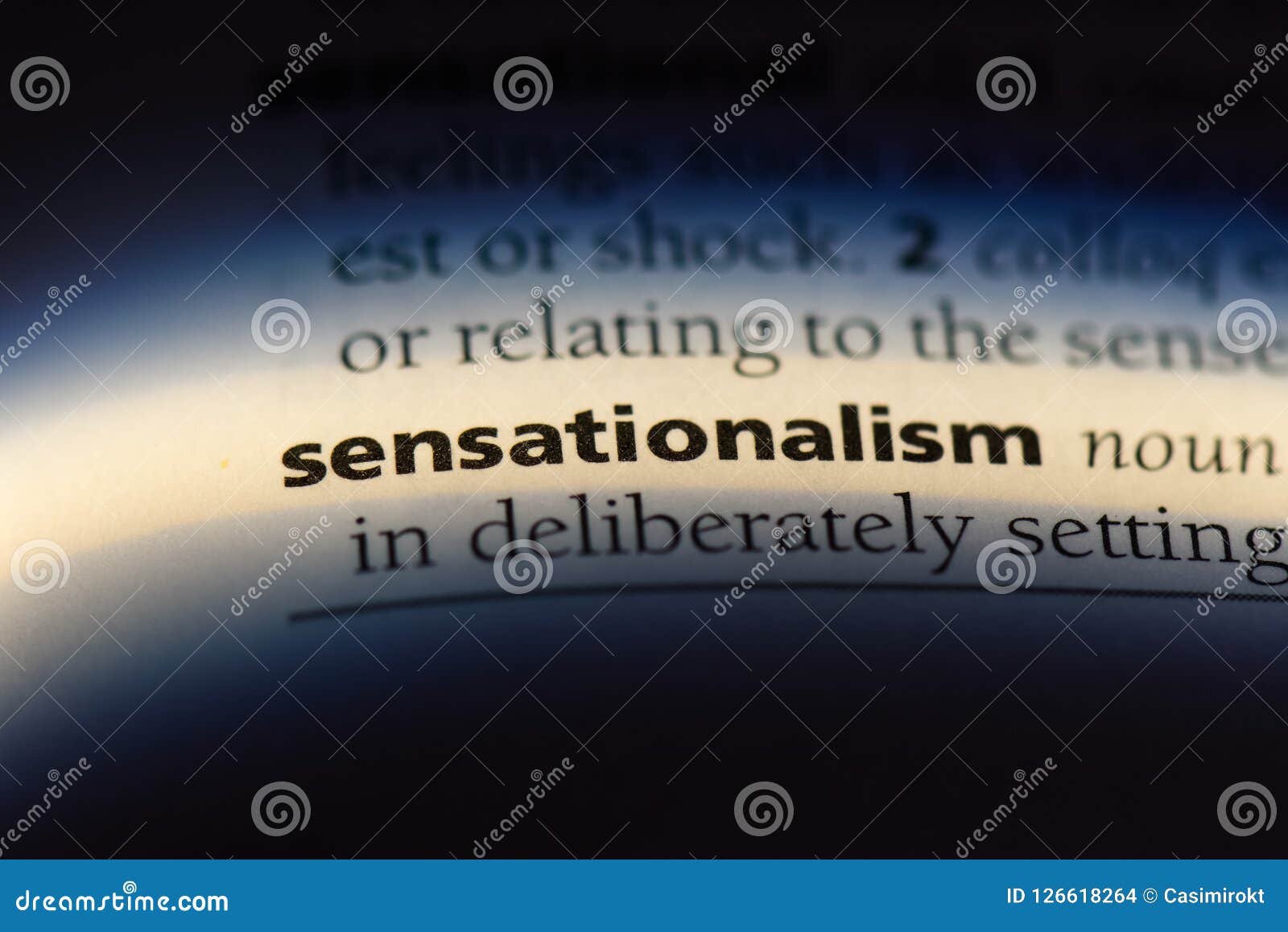 Sensationalism стоковое фото. изображение насчитывающей концепция ...