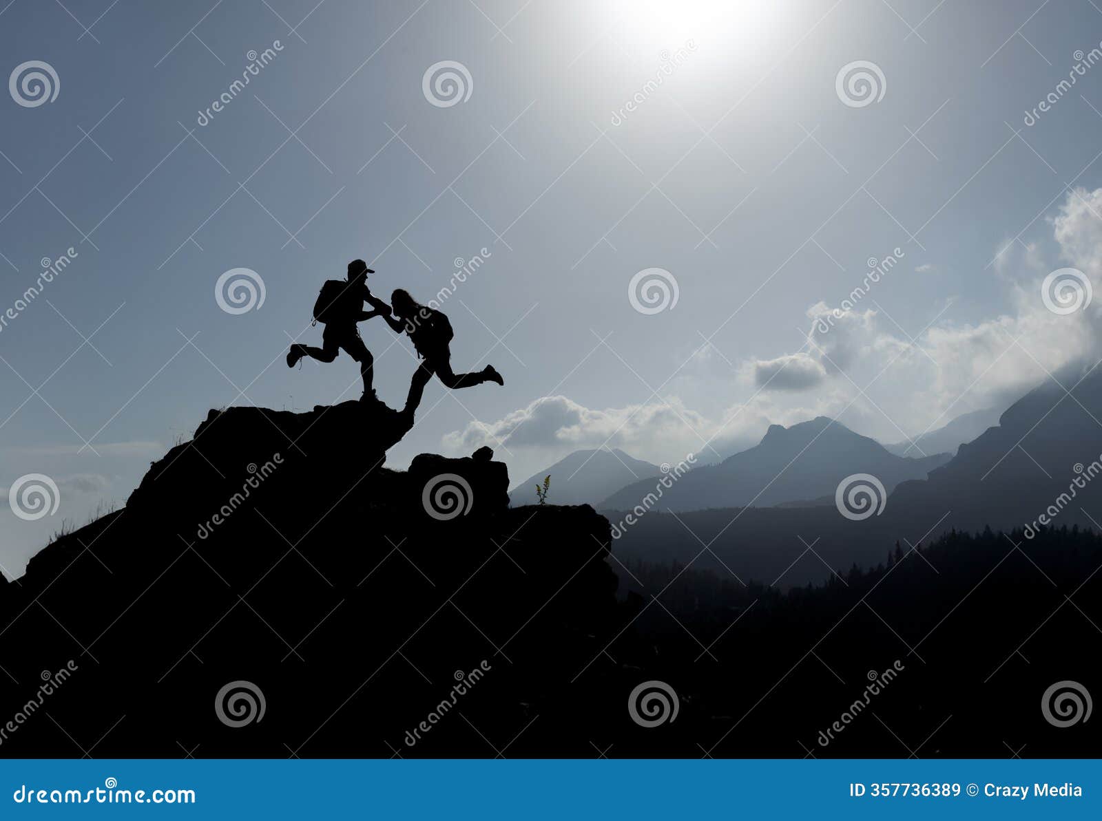 Stronger Together: the Importance of Teamwork Stock Image - Image of ...