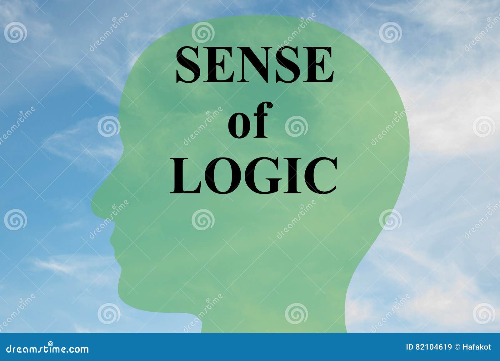 Sense of Logic concept stock illustration. Illustration of logic - 82104619