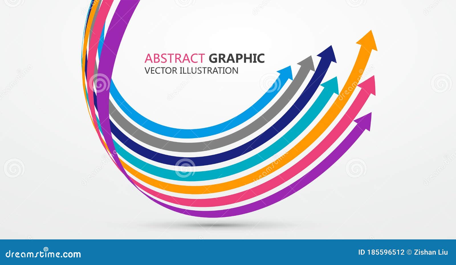 Sense of Perspective Arrows, Growth Meaning Stock Vector - Illustration ...