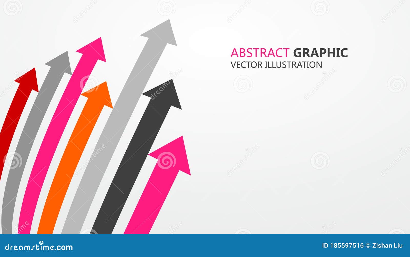 Sense of Perspective Arrows, Growth Meaning Stock Vector - Illustration ...