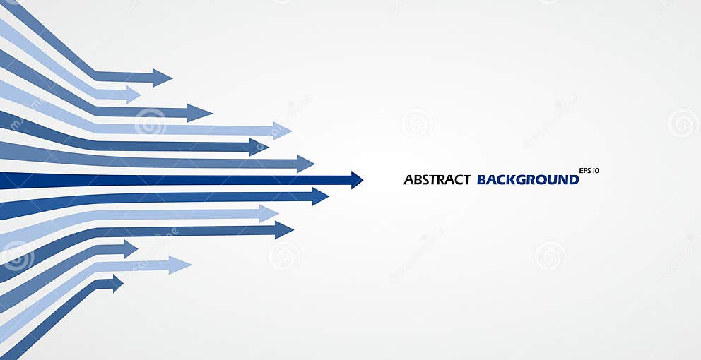 Sense of Perspective Arrows, Vector Illustration Stock Illustration ...