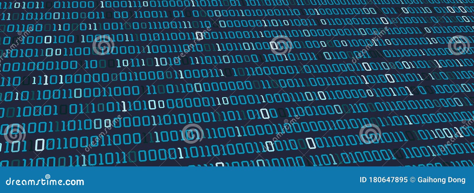 Abstract Technology Binary Code Background.Digital Binary Data and Secure Data Concept with ...