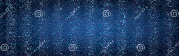 Abstract Technology Binary Code Background.Digital Binary Data and ...