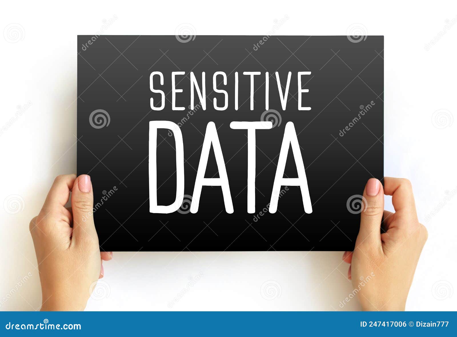 Sensitive Data - Confidential Information that Must Be Kept Safe from ...