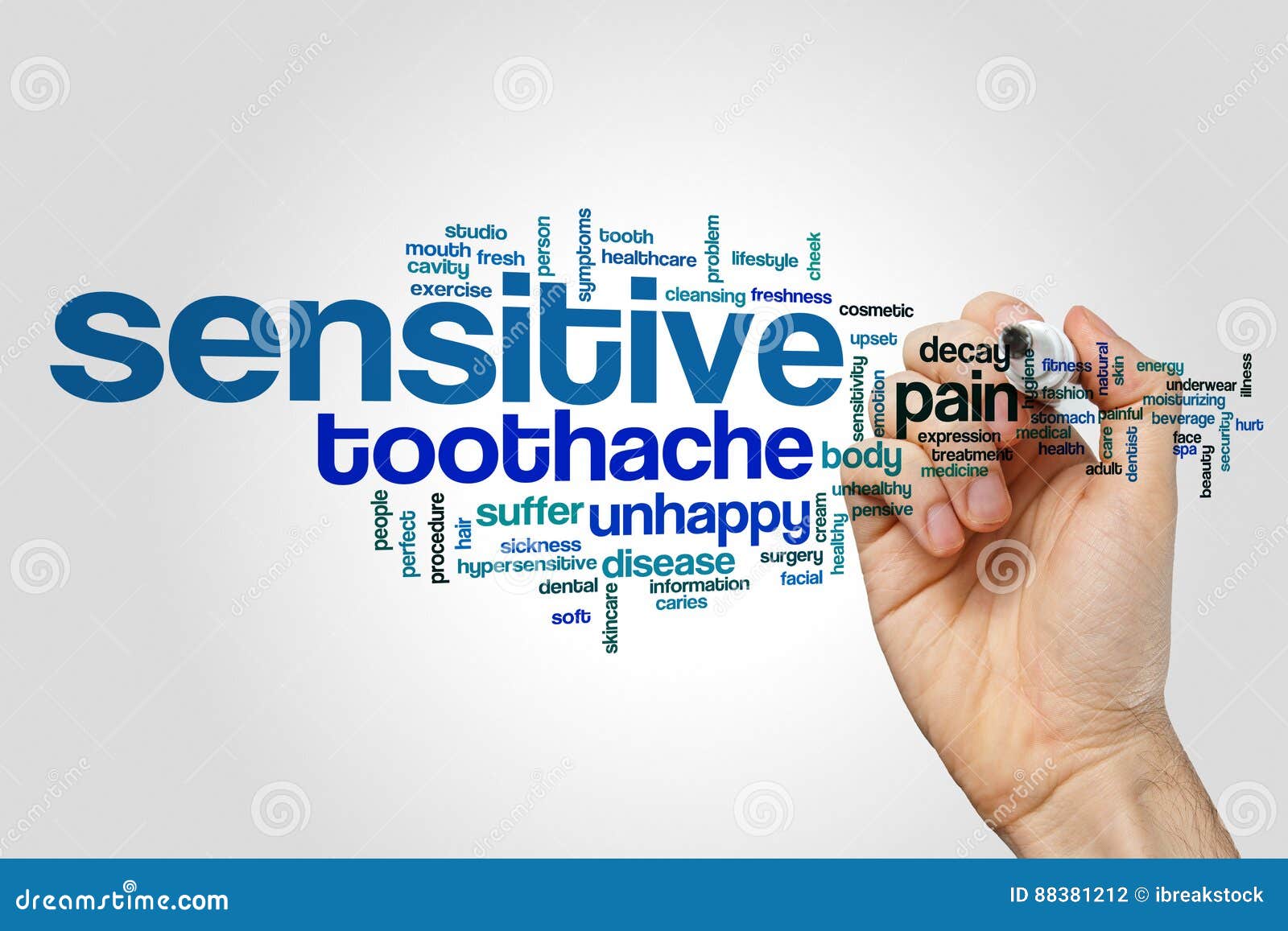 Sensitive word cloud stock photo. Image of person, painful - 88381212