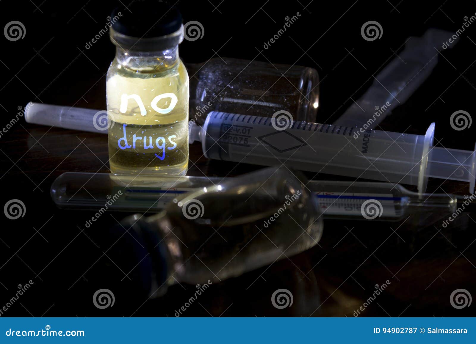 Sensitization Against the Drugs Stock Image - Image of safeguard ...