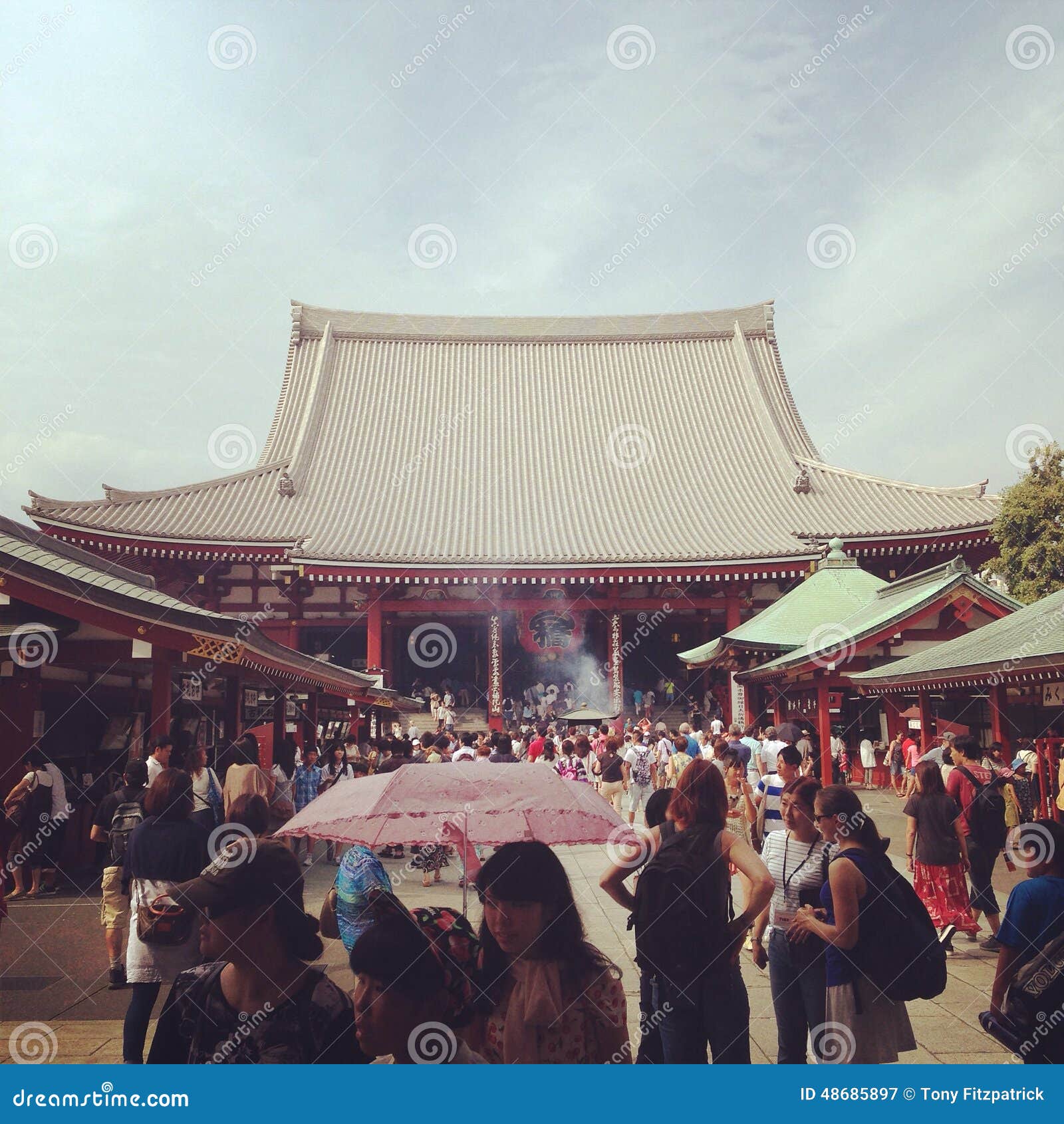 Sensoji Shrine editorial photography. Image of shrine - 48685897