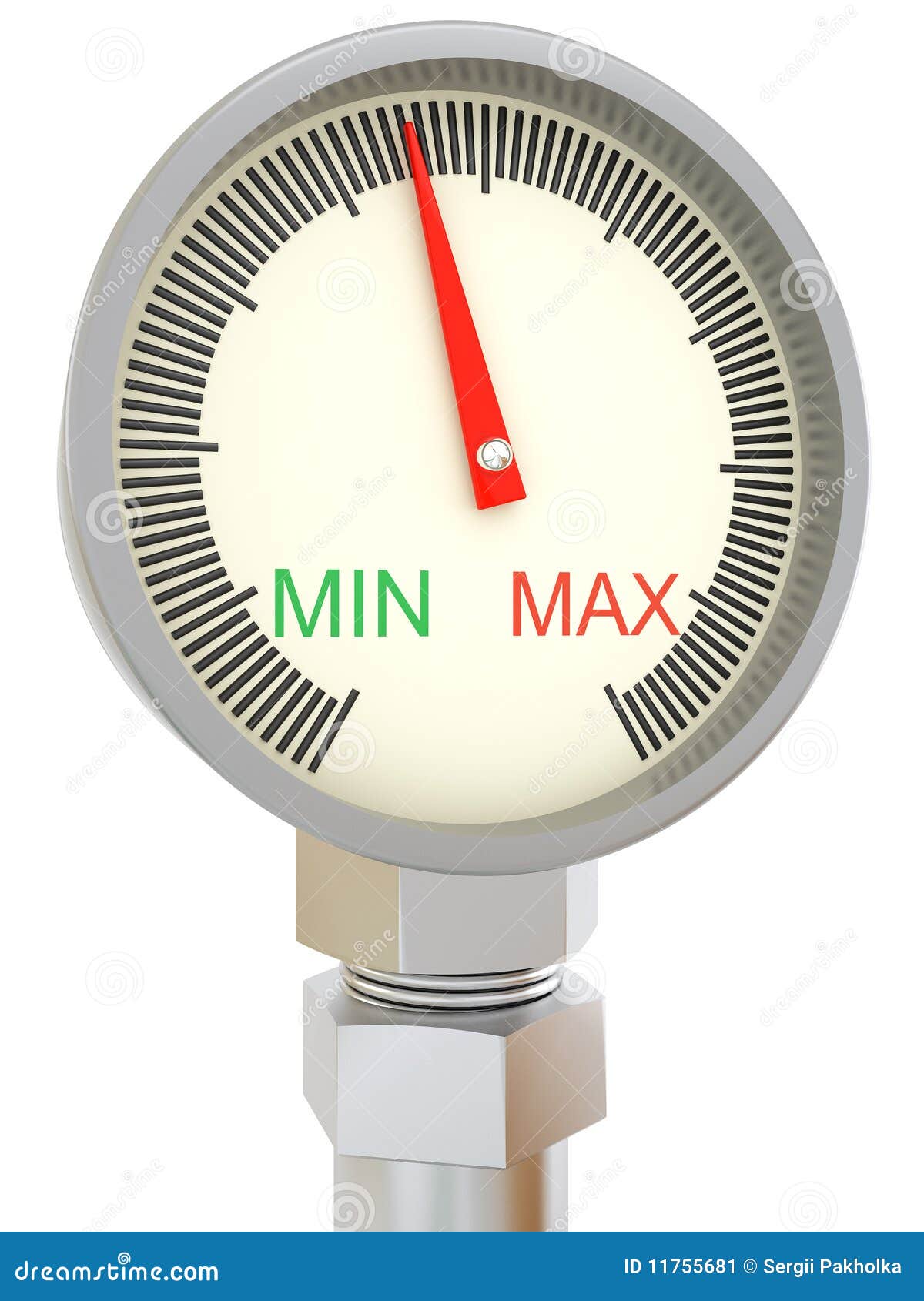 Sensor analogico stock de ilustración. Ilustración de escala - 11755681