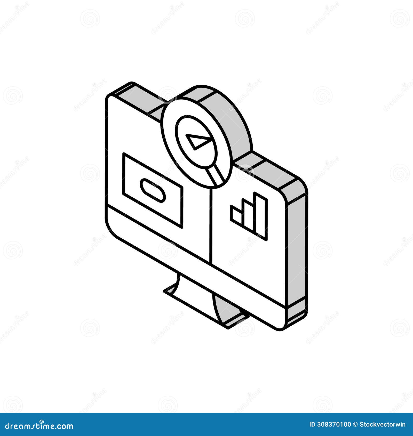 Sensor Calibration Electronics Isometric Icon Vector Illustration Stock ...